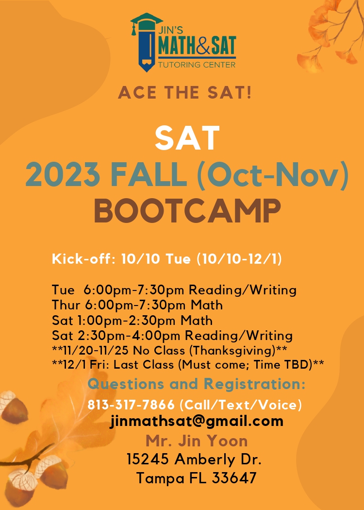 Testimonials – JIN’S MATH & SAT TUTORING CENTER